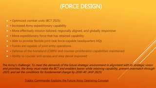 Force Modernization LPD | PPTX | Defense Industry | Industries