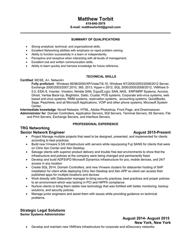 matthewtorbitMasterResume | PDF