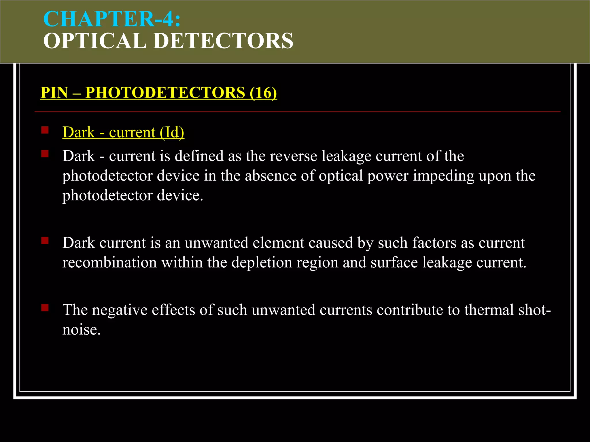fiber-optics-communications-optical-detectors | PPT