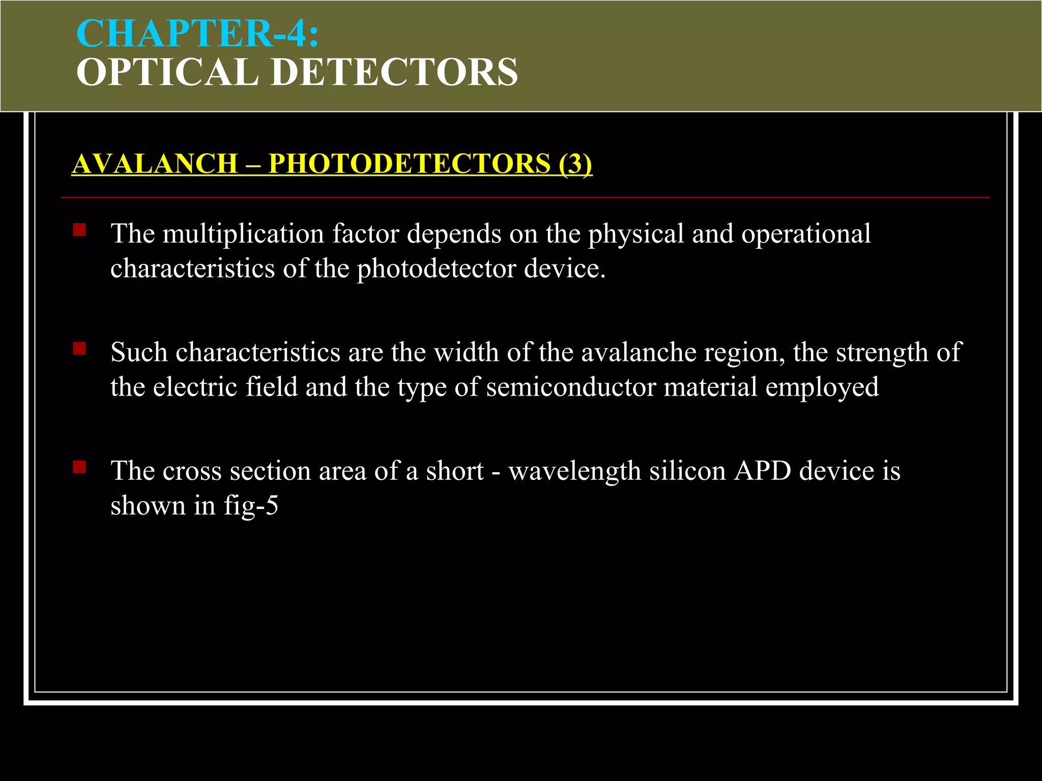 fiber-optics-communications-optical-detectors | PPT