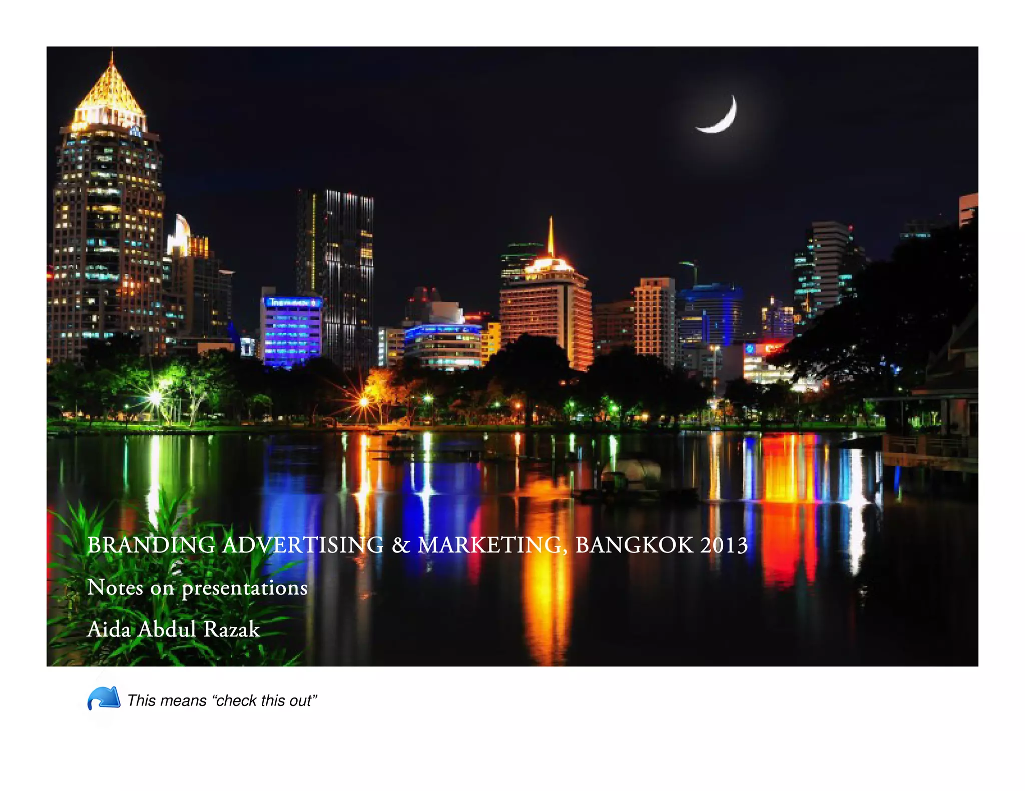 BAM Conference Notes | PPT | Free Download