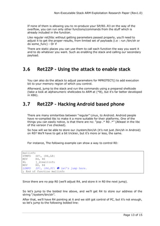 BlackHat_DC_2011_Avraham_ARM Exploitation-wp.2.0 | PDF