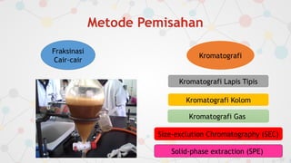 FRAKSINASI SENYAWA DARI CAMPURAN DENGAN MENGGUNAKAN MACAM_MACAM ...