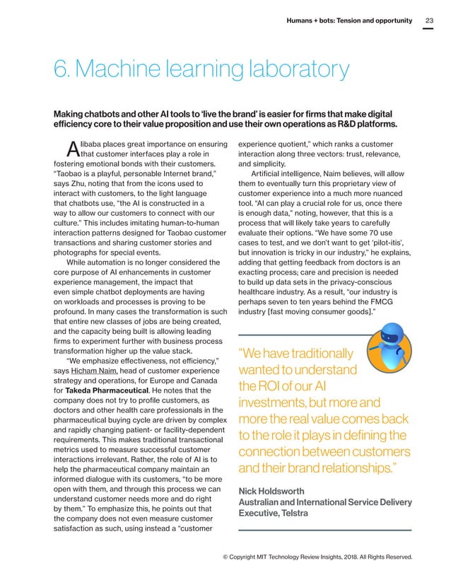 HUMANS + BOTS: TENSION AND OPPORTUNITY | PDF