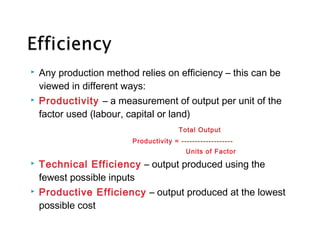 Production Methods& Kaizen | PPT