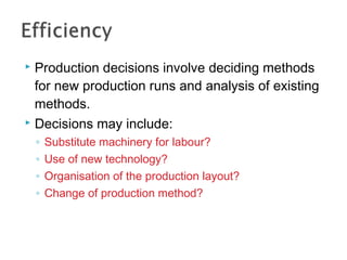 Production Methods& Kaizen | PPT
