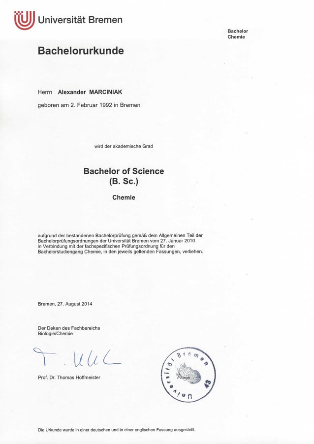 BA Degree Certificate | PDF