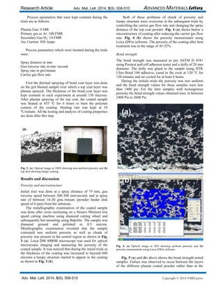 Abradable coatings paper | PDF