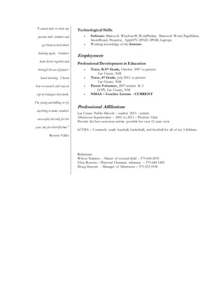 Ronnie Resume | PDF