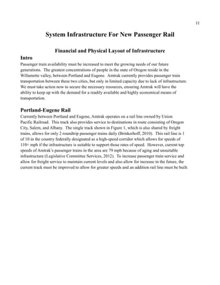 Proposal for Mass Transit by Train | ODT