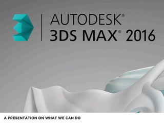 3DS Max - Presentation | PDF