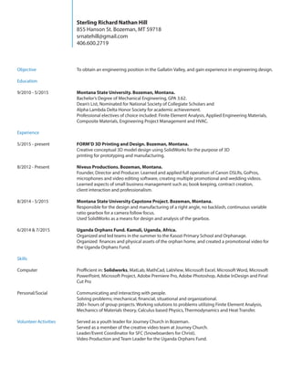 Sterling_Hill_Resume | PDF