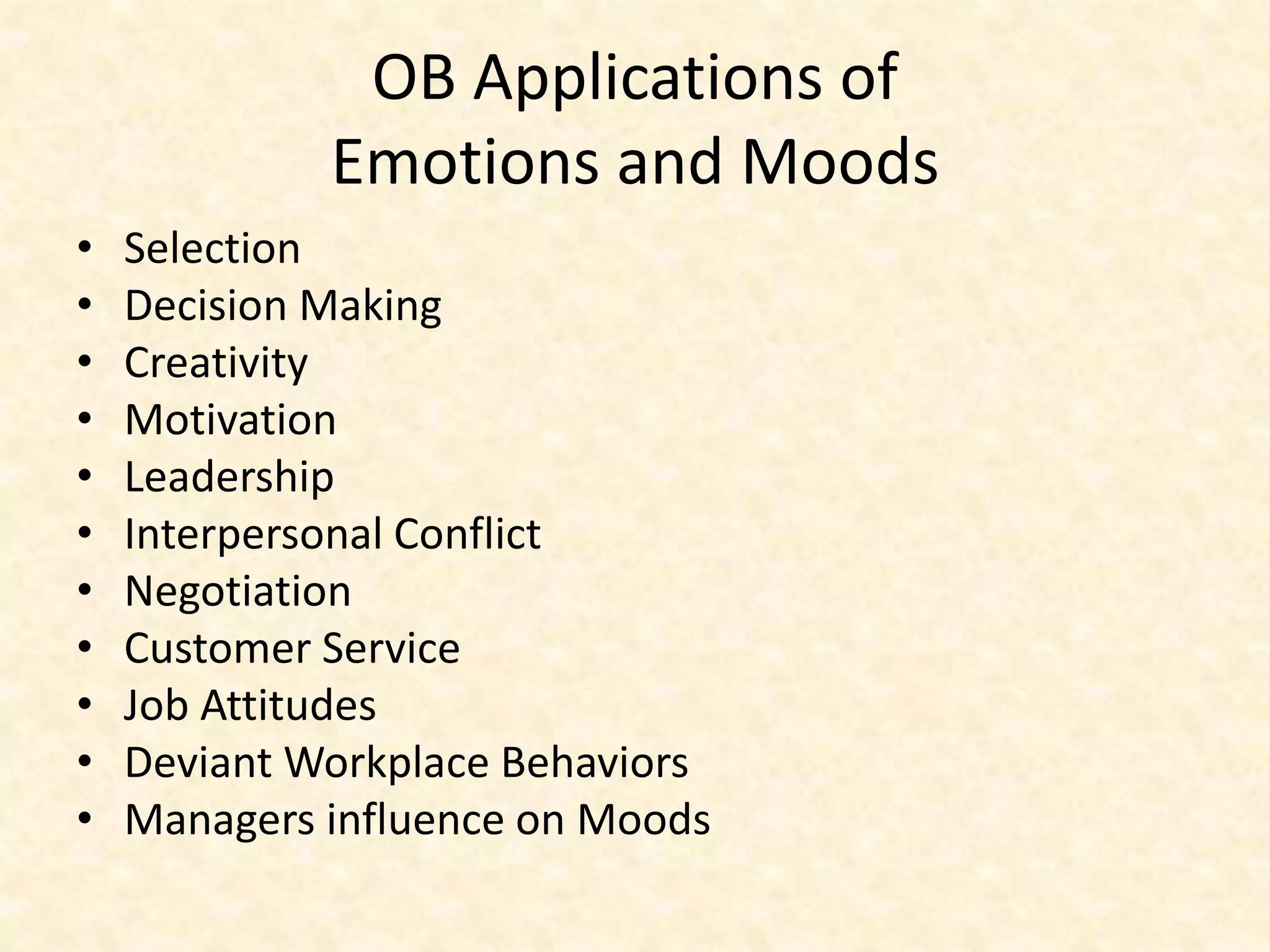 Emotions and Moods | PPTX