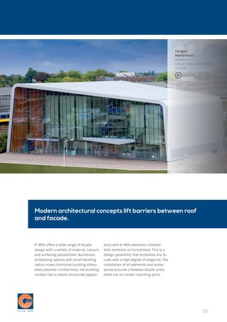 R-MER Metal Roofing Systems - System at a glance | PDF