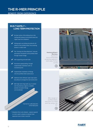 R-MER Metal Roofing Systems - System at a glance | PDF