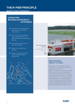 R-MER Metal Roofing Systems - System at a glance | PDF