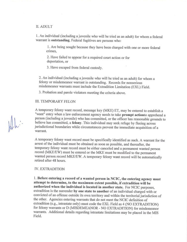 MFR NCIC WPF_PO_OA_Procedure | PDF