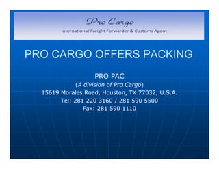 PC Pro Cargo USA - CJ | PDF