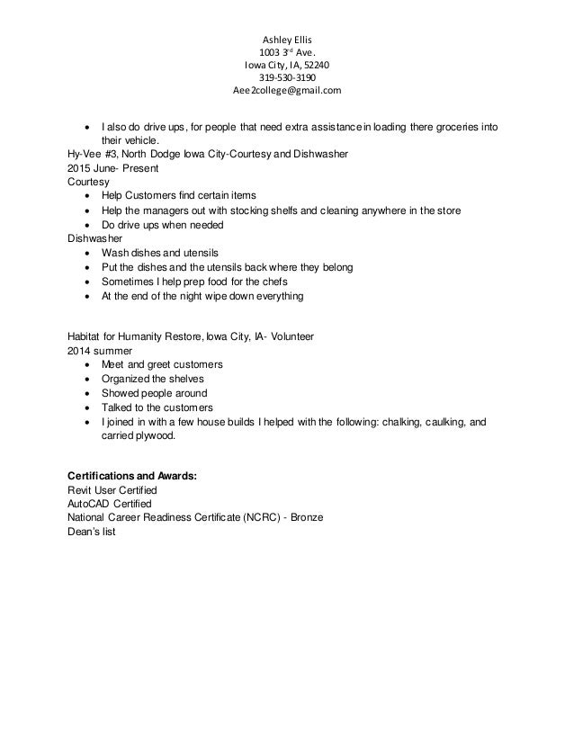 Ashley Resume