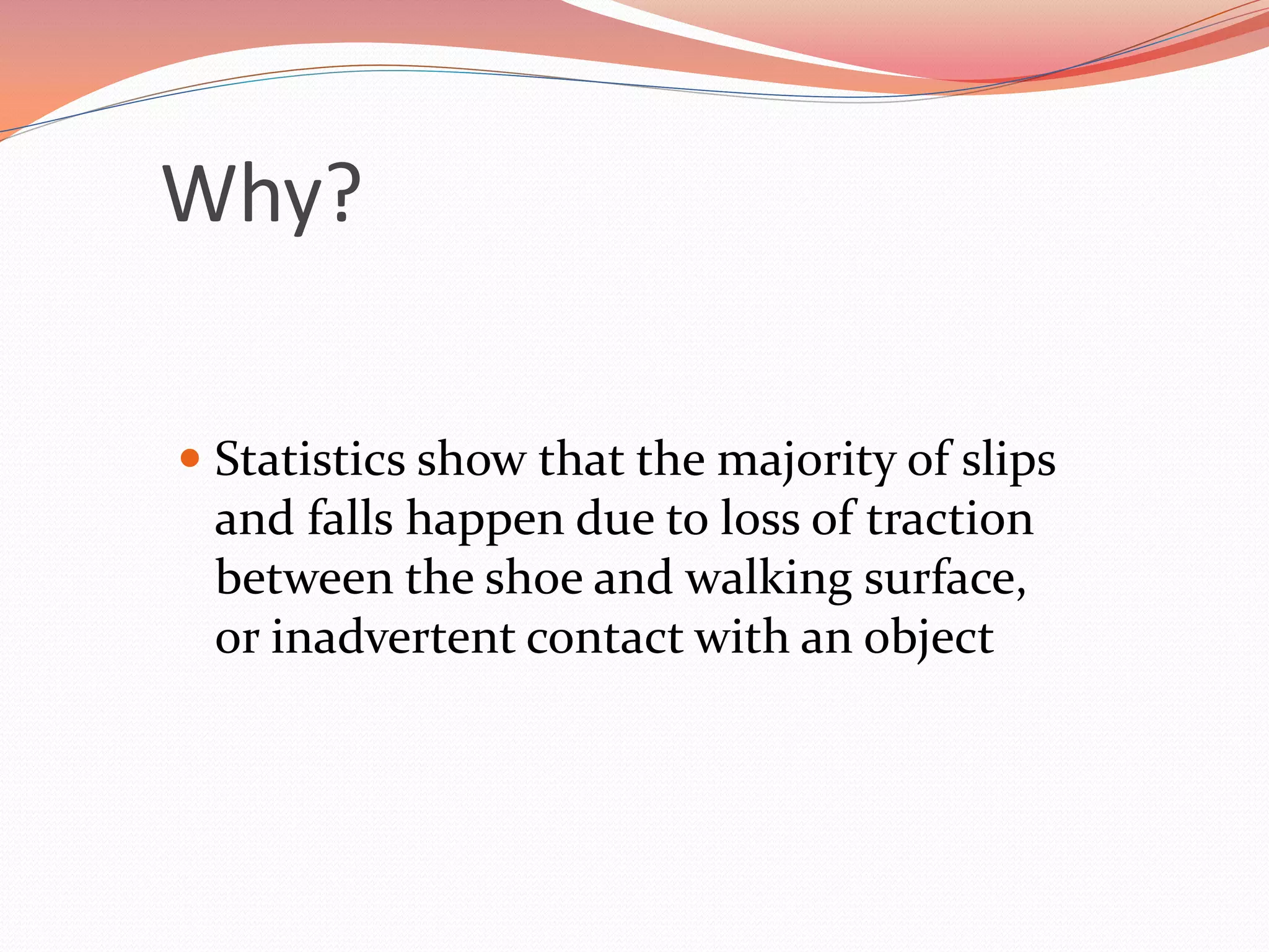 Slips, Trips Falls | PDF