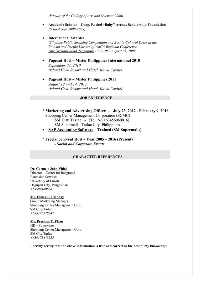 (PH) CV - Serafin P. Morales Jr. | PDF