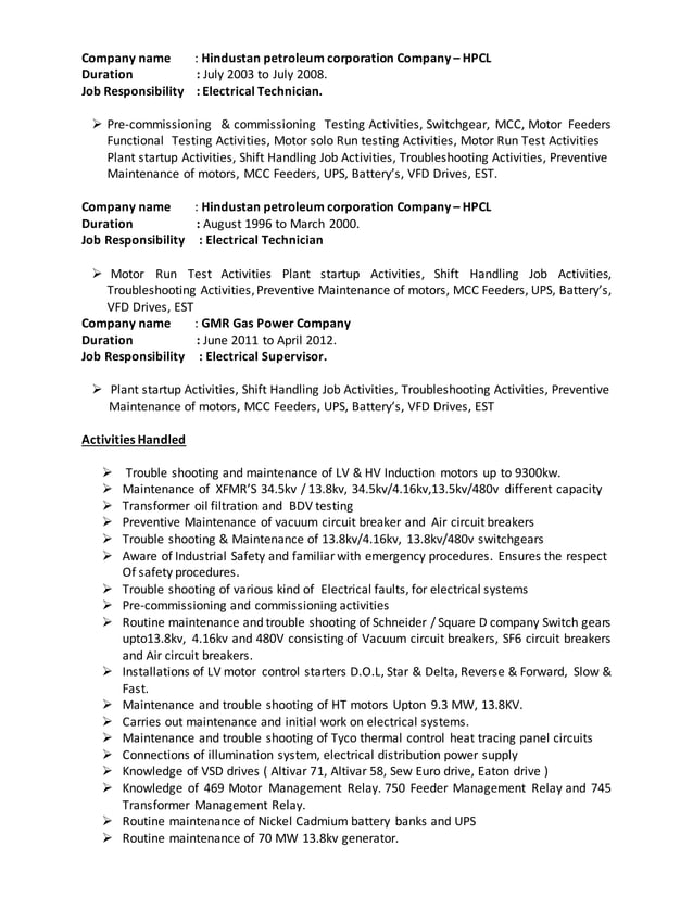 Rao cv supervisor | PDF