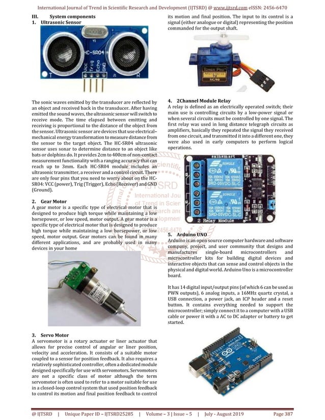 Design and Construction of Movable Bridge using Arduino | PDF | Radio ...