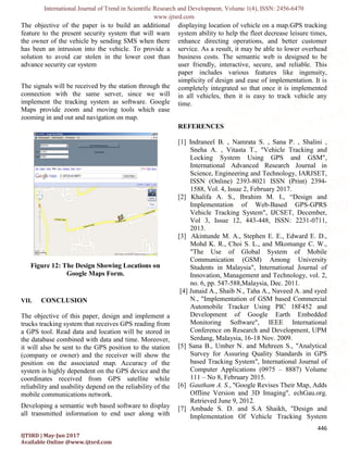 Design and Implementation for Trucks Tracking System Using GPS Based on Semantic Web | PDF
