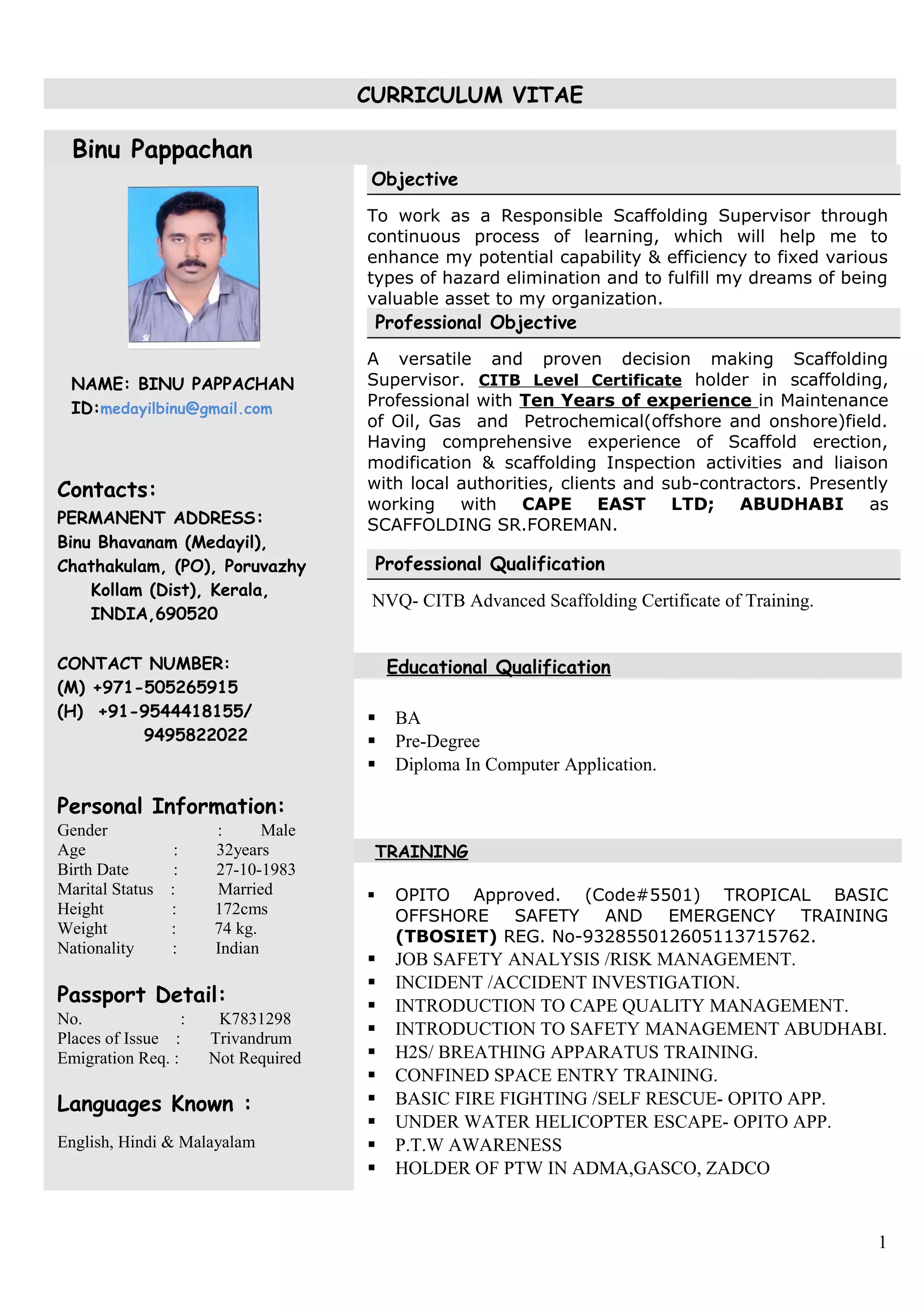 CV New | DOC