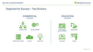 Weidenhammer Commercial Division Overview | PPTX | Cloud Computing ...