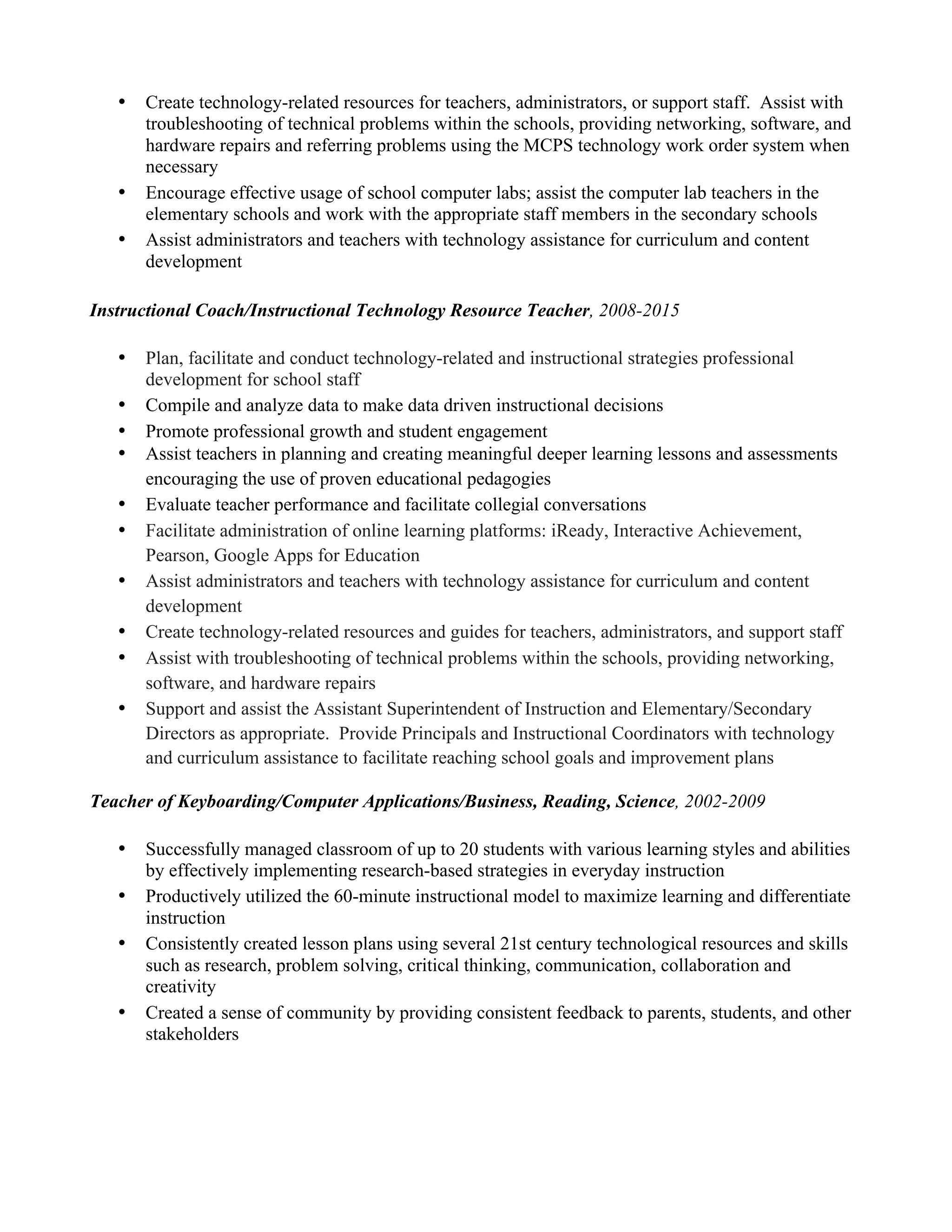 Resume - Brook D. Hatcher | PDF