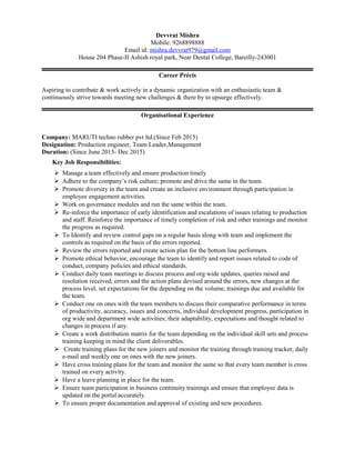 Devvrat mishra | PDF