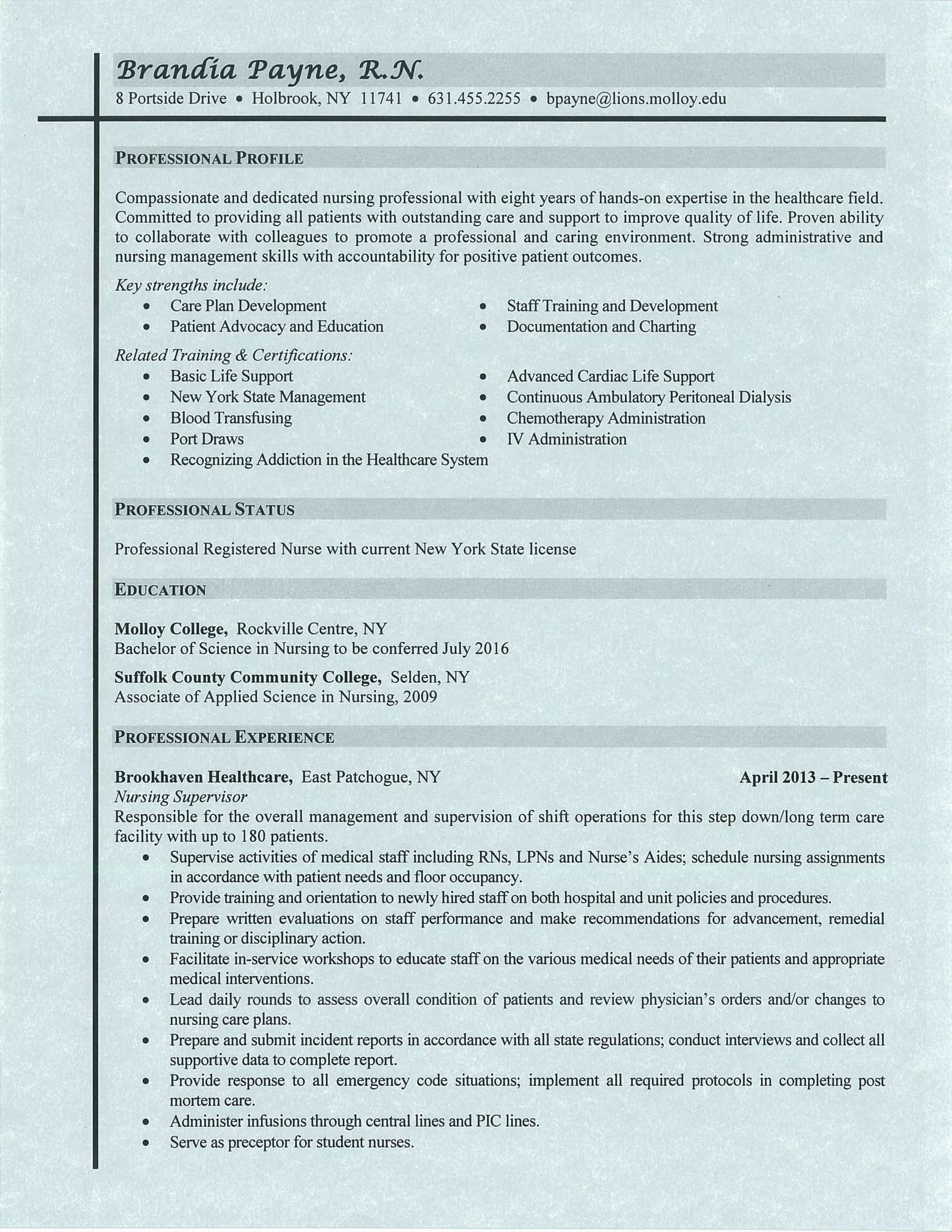 Staples Resume Scan | PDF