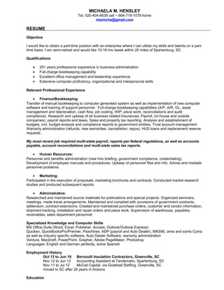 ~$nsley Michaela Resume (1) | DOC
