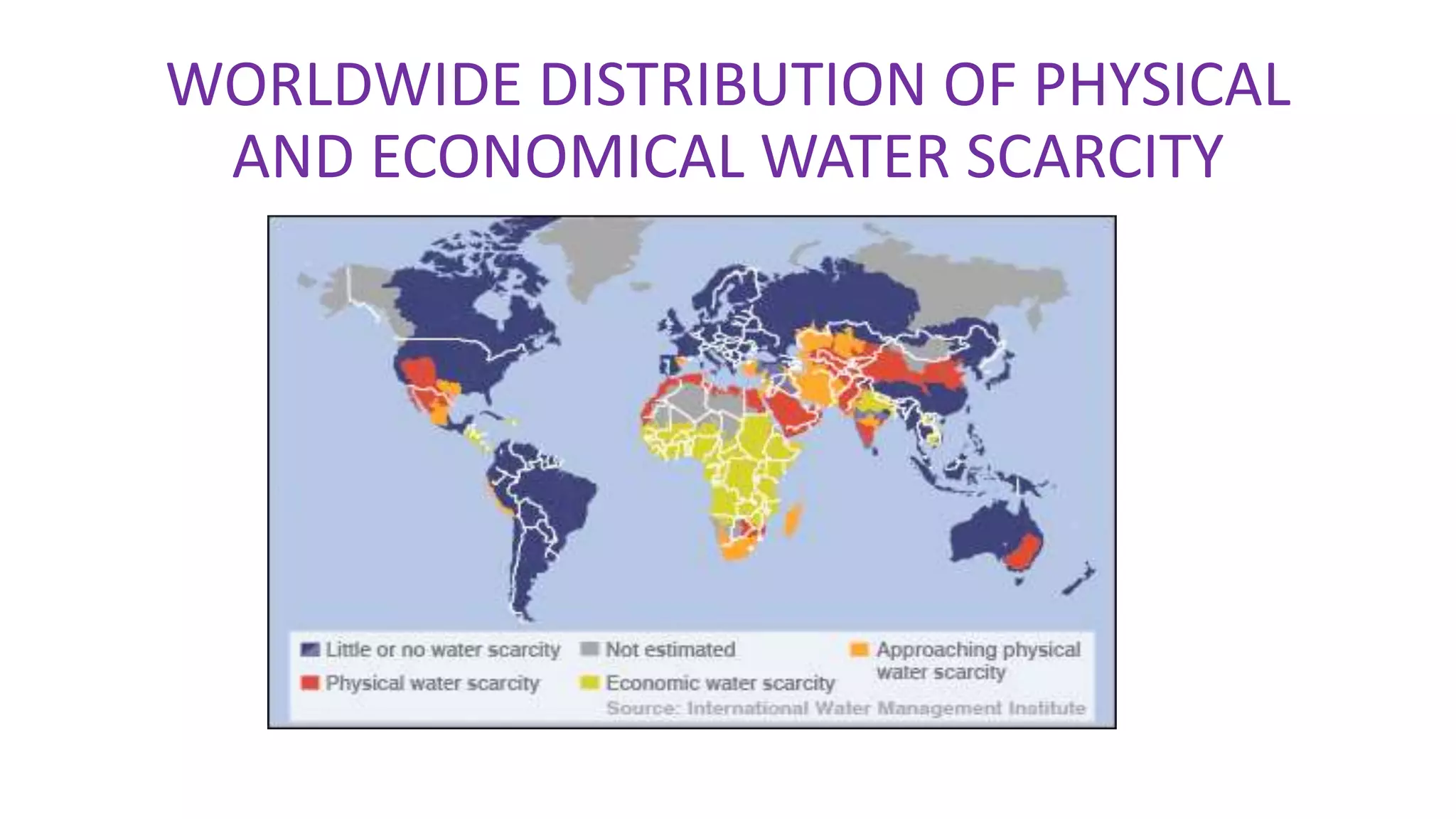 water scarcity | PPTX