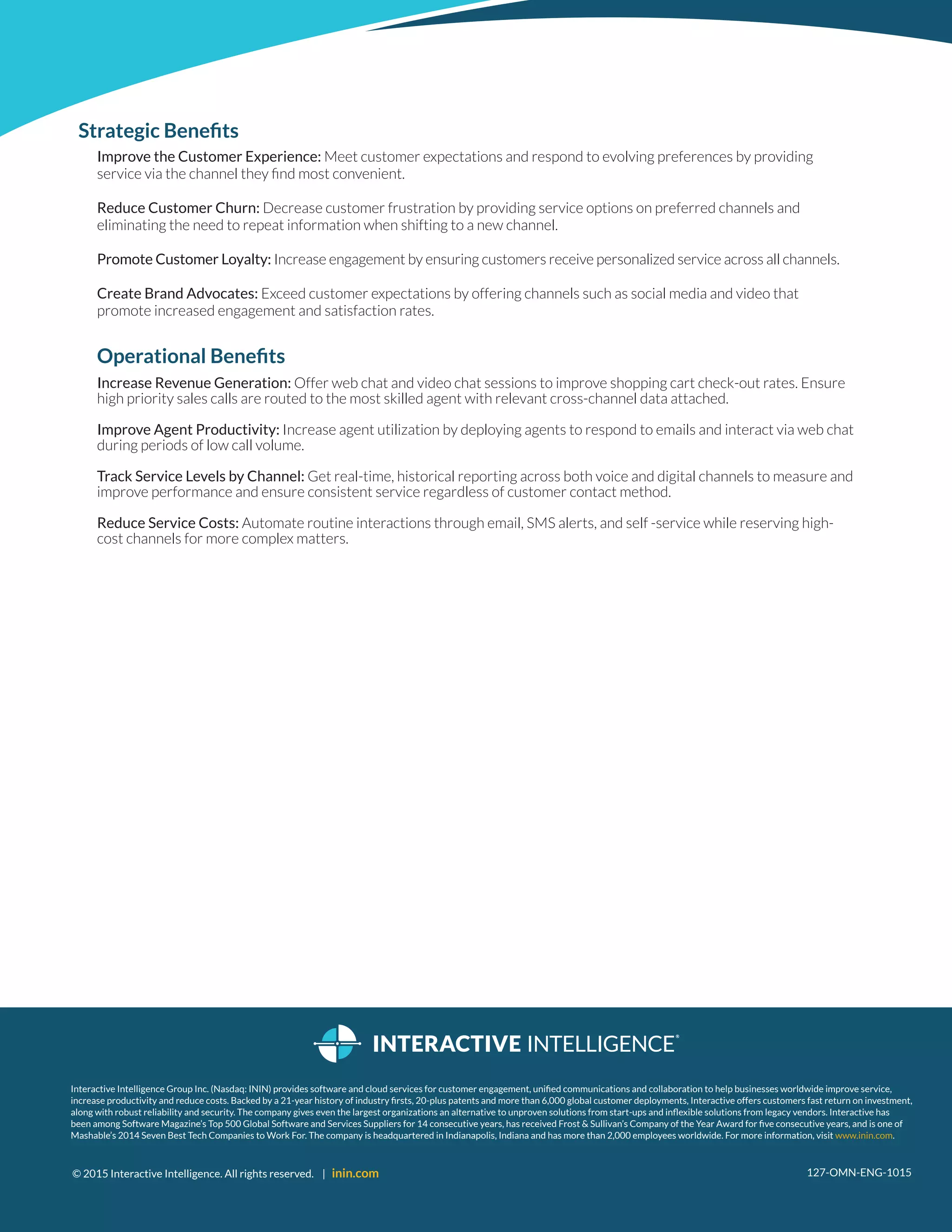 OmniChannel Brochure_laser_1015 | PDF