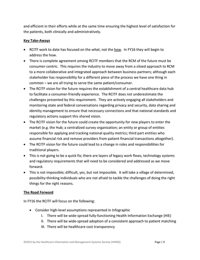 Rethinking Revenue Cycle Management_April 2015 | PDF