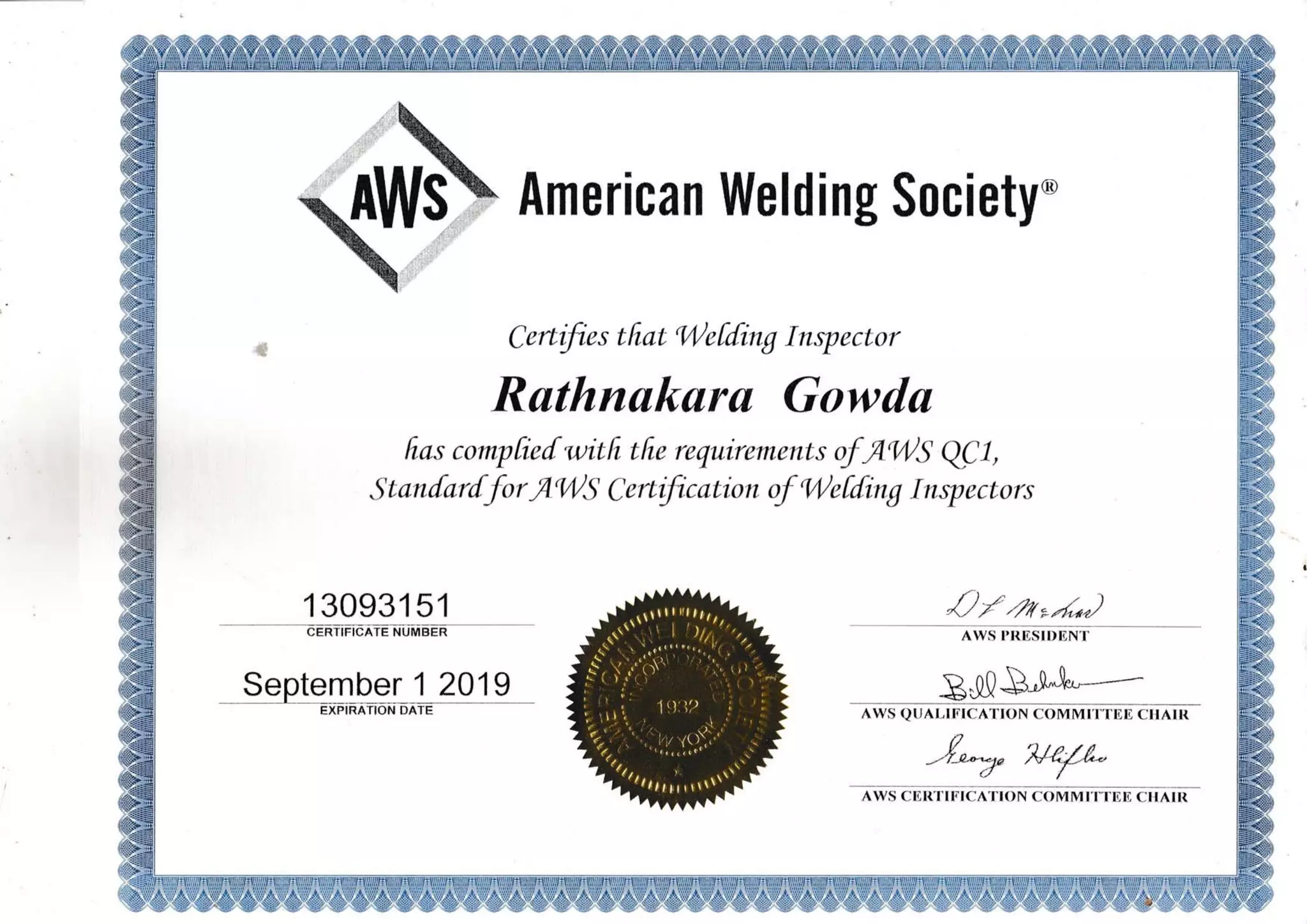 AWS-CWI Certificate | PDF