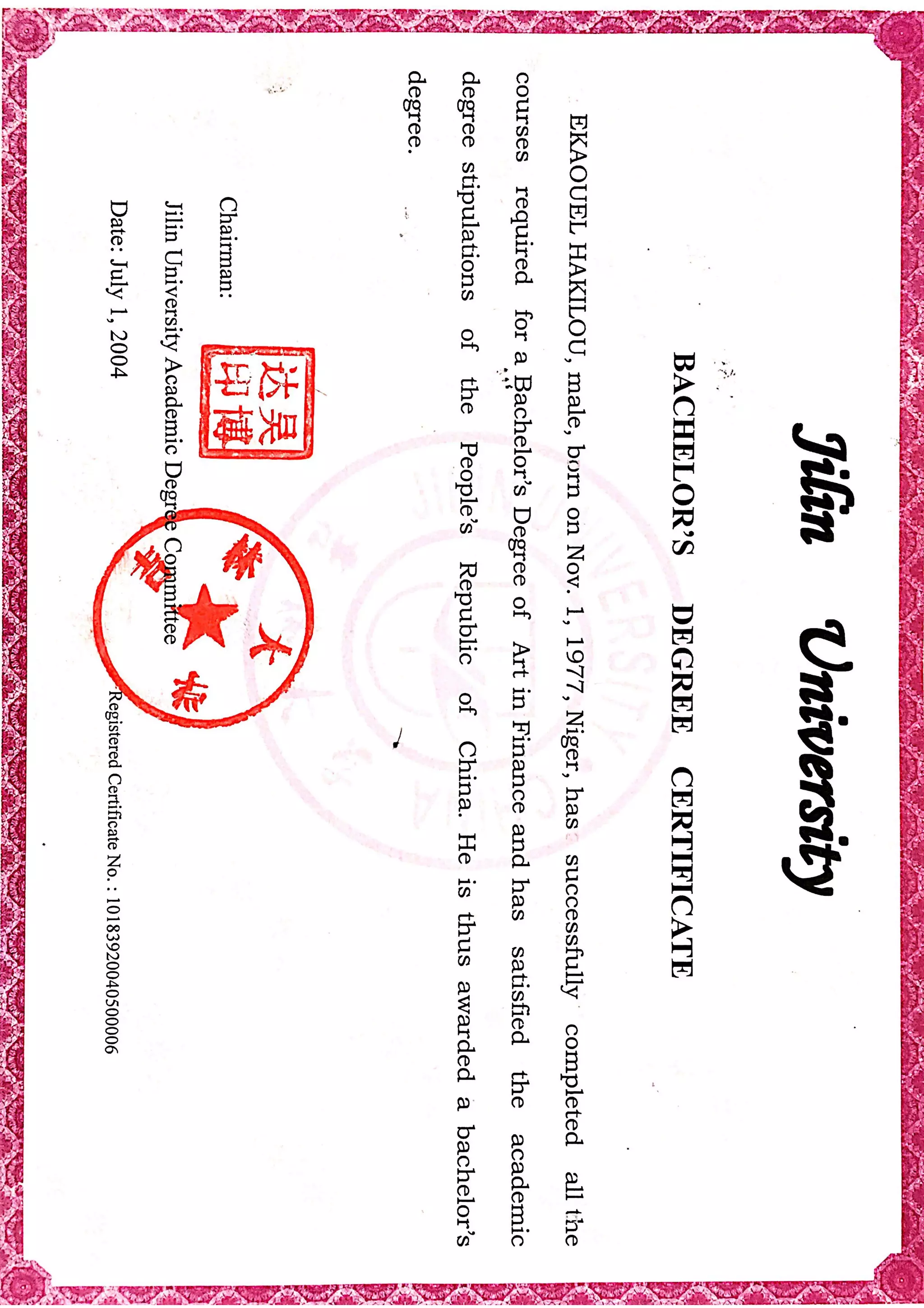 Bachelor degree | PDF