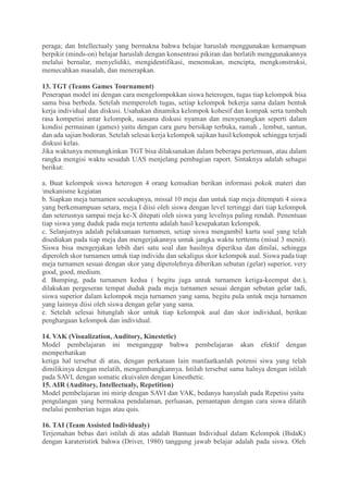 65 model pembelajaran | PDF