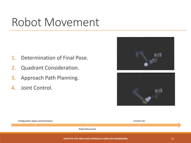 Modular Pick and Place Simulator using ROS Framework | PPTX | Operating Systems | Computer ...