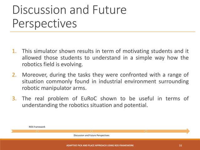 Modular Pick and Place Simulator using ROS Framework | PPTX | Operating ...