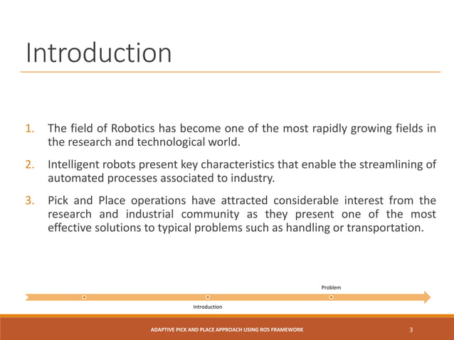 Modular Pick and Place Simulator using ROS Framework | PPTX | Operating Systems | Computer ...