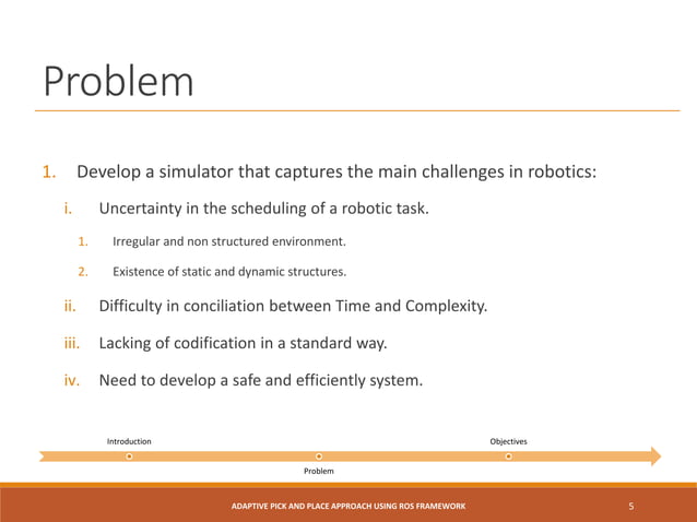 Modular Pick and Place Simulator using ROS Framework | PPTX | Operating Systems | Computer ...