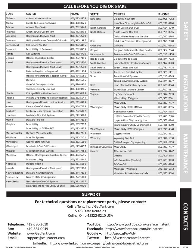 20 X 60 Frame Tent Installation Instructions 20 X 60 Frame Tent Installation Instructions