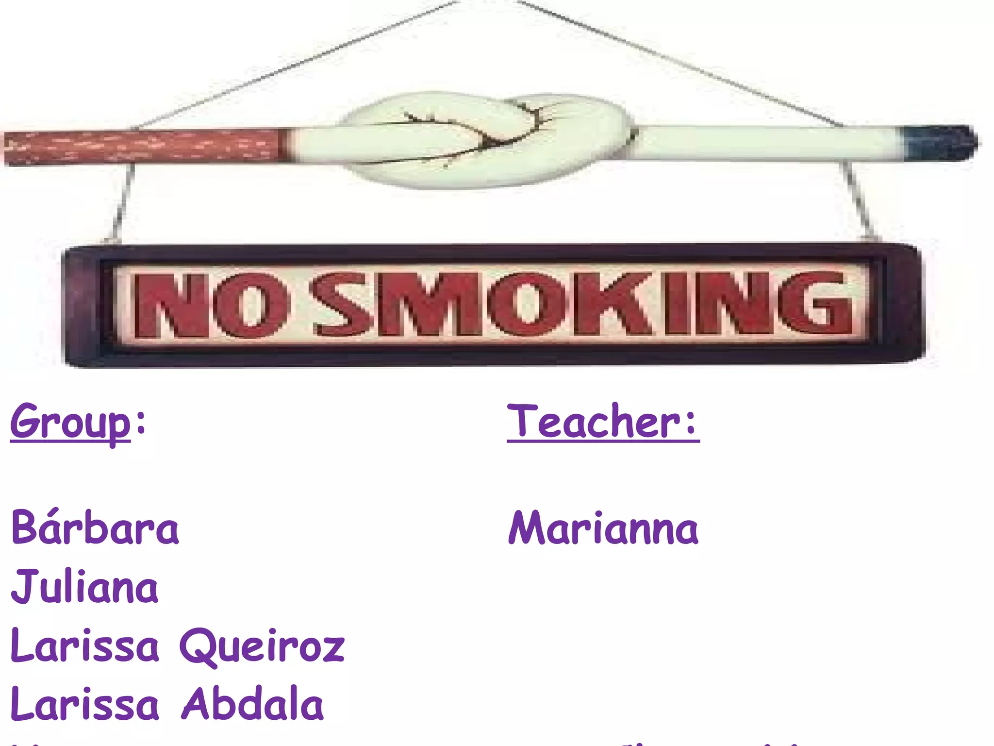 No Smoking | PPT