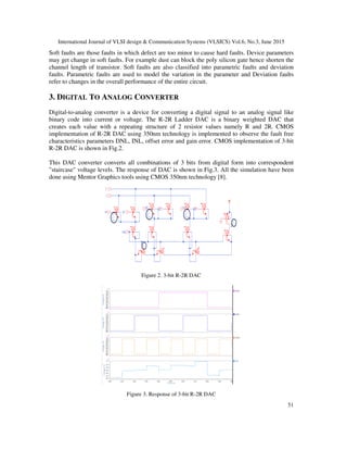 SAF ANALYSES OF ANALOG AND MIXED SIGNAL VLSI CIRCUIT: DIGITAL TO ANALOG CONVERTER | PDF