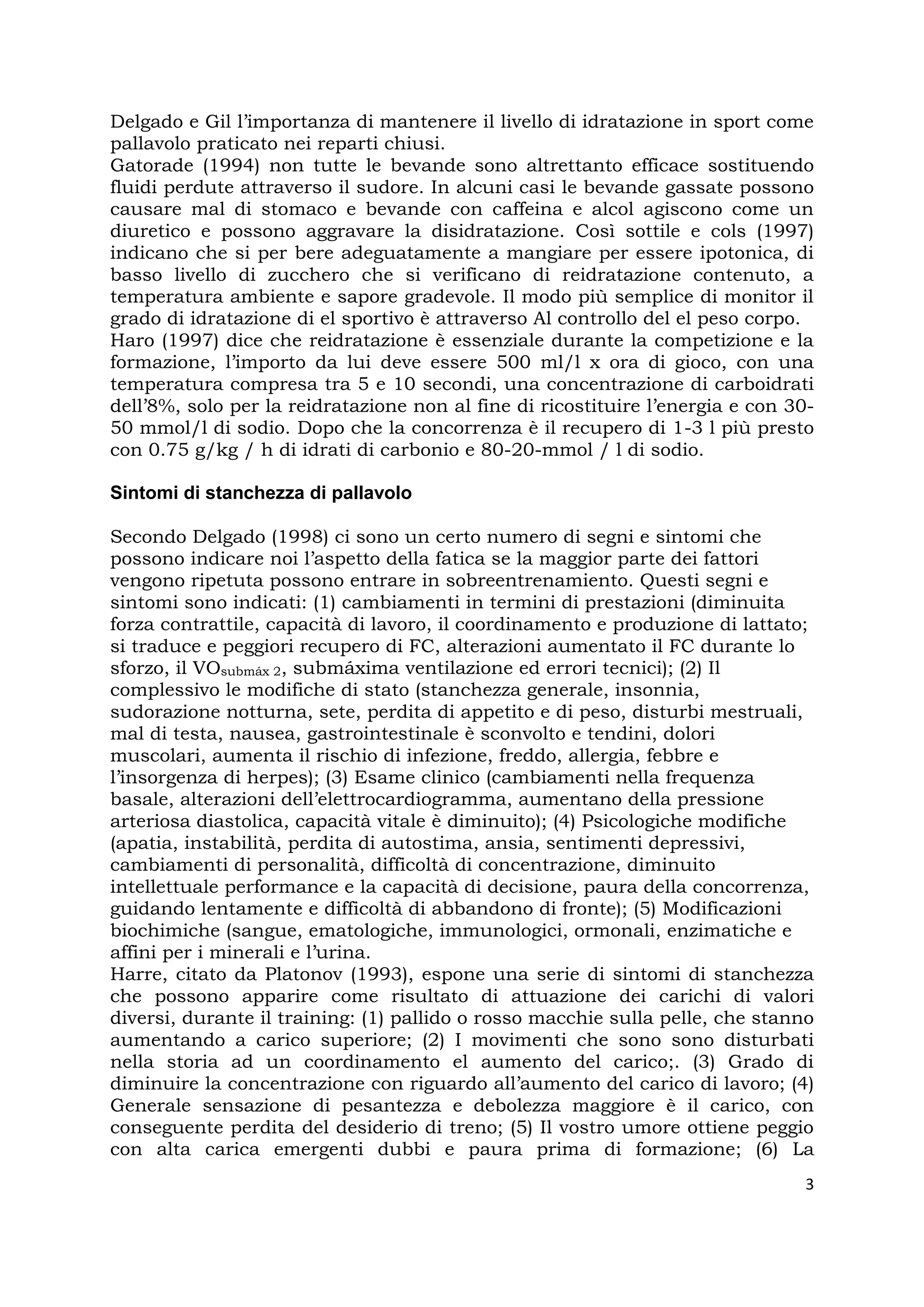 66. la fatica nella pallavolo | PDF