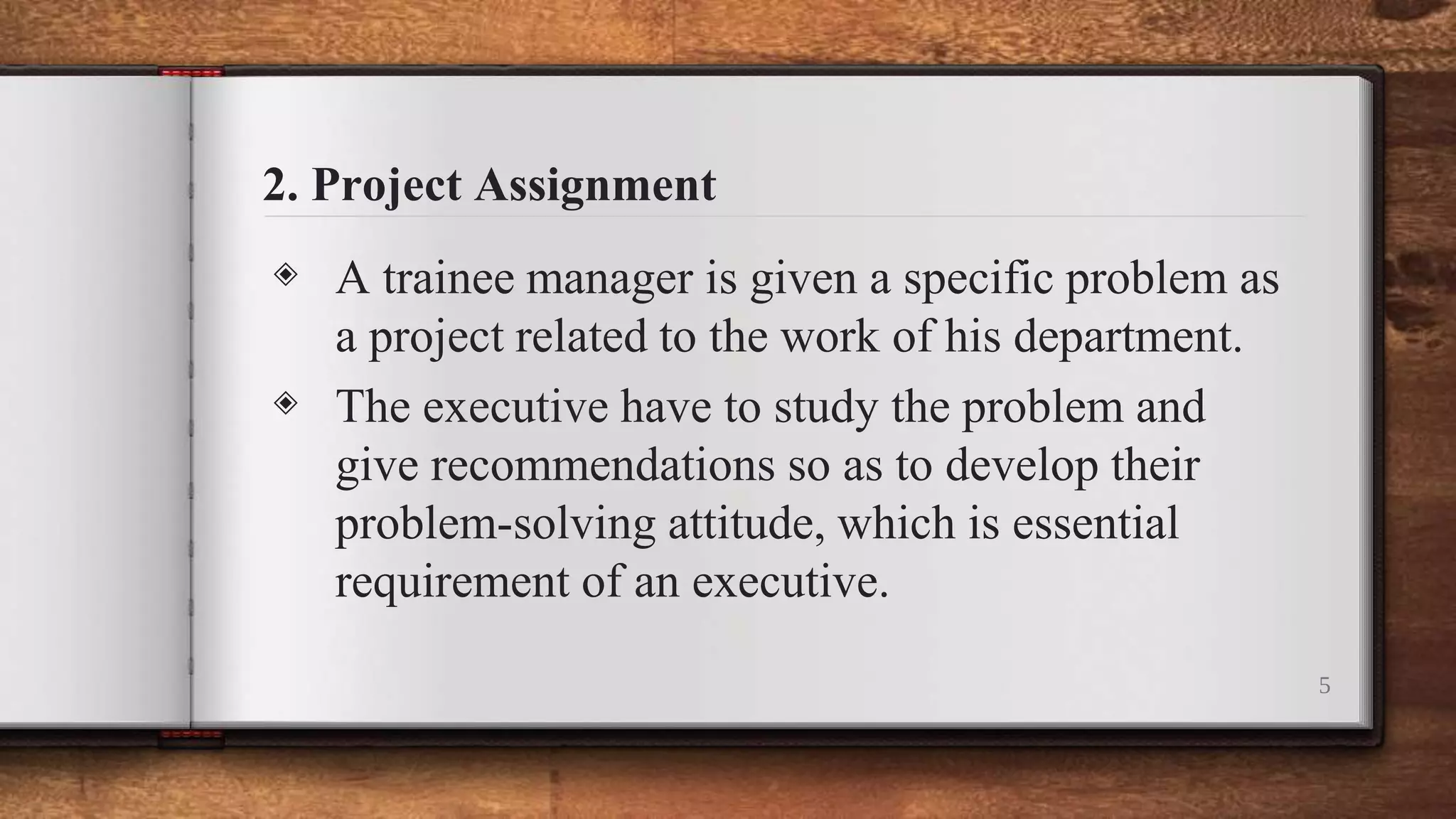 Methods of Management Development | PPTX