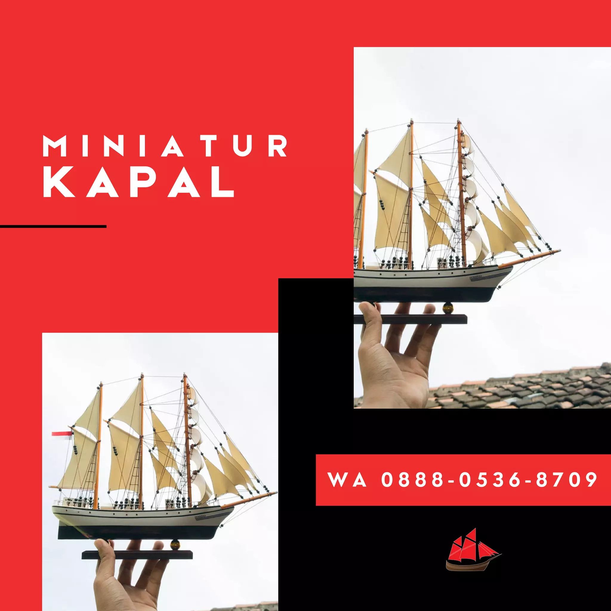 HIGH QUALITY, WA 0888-0536-8709, Miniatur Kapal RAP Handicraft Melayani ...